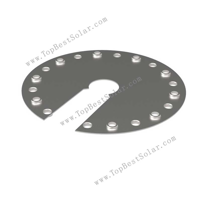 flat roof solar mounting
